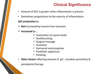 Defense mechanisms of gingiva 4 th seminar | PPTX