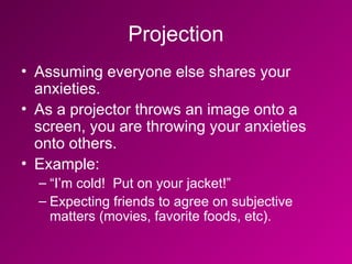 Defense Mechanism Overview (Intro to Psych) | PPT