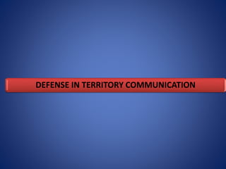 defense of animal in territory..pptx