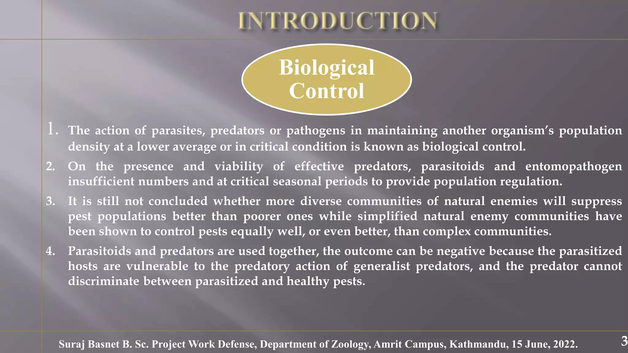 natural enemies on vegetable garden | PPTX