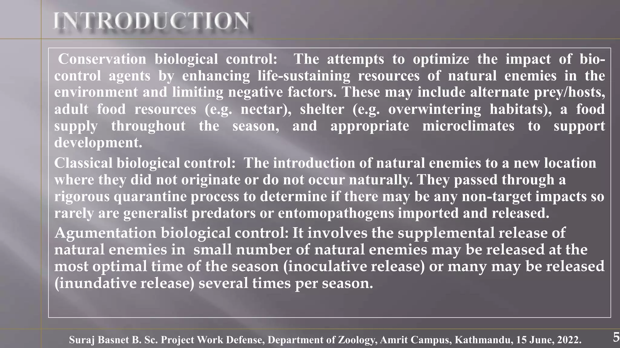 natural enemies on vegetable garden | PPTX