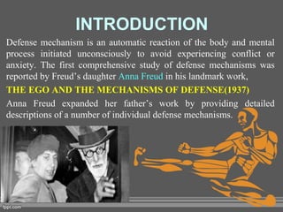 Freud Defense Mechanisms