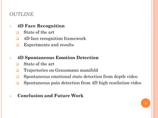3D Dynamic Facial Sequences Analsysis for face recognition and emotion ...
