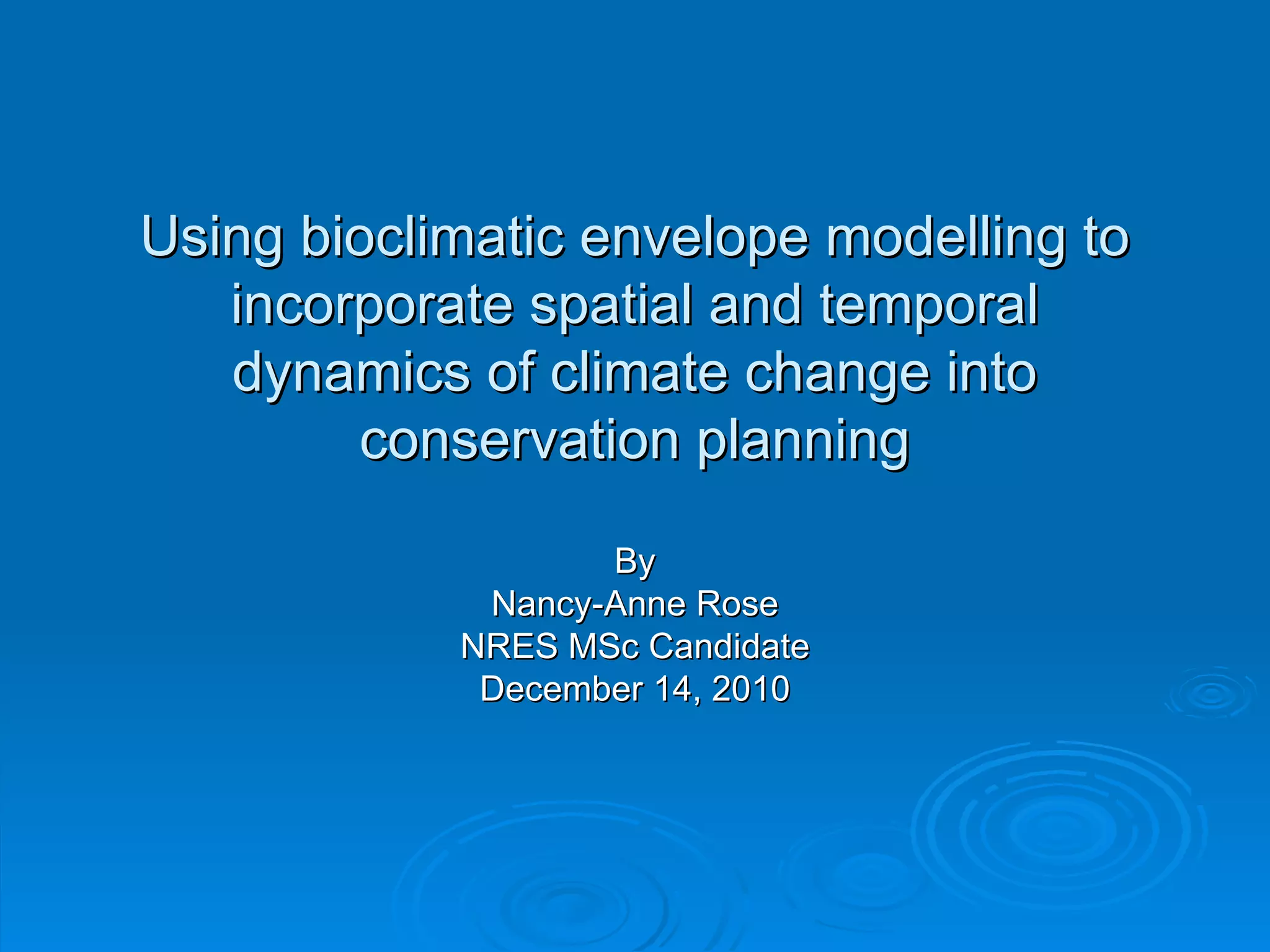 Masters Thesis Defense Presentation | PPT