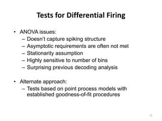 Statistical Analysis of Neural Coding | PDF