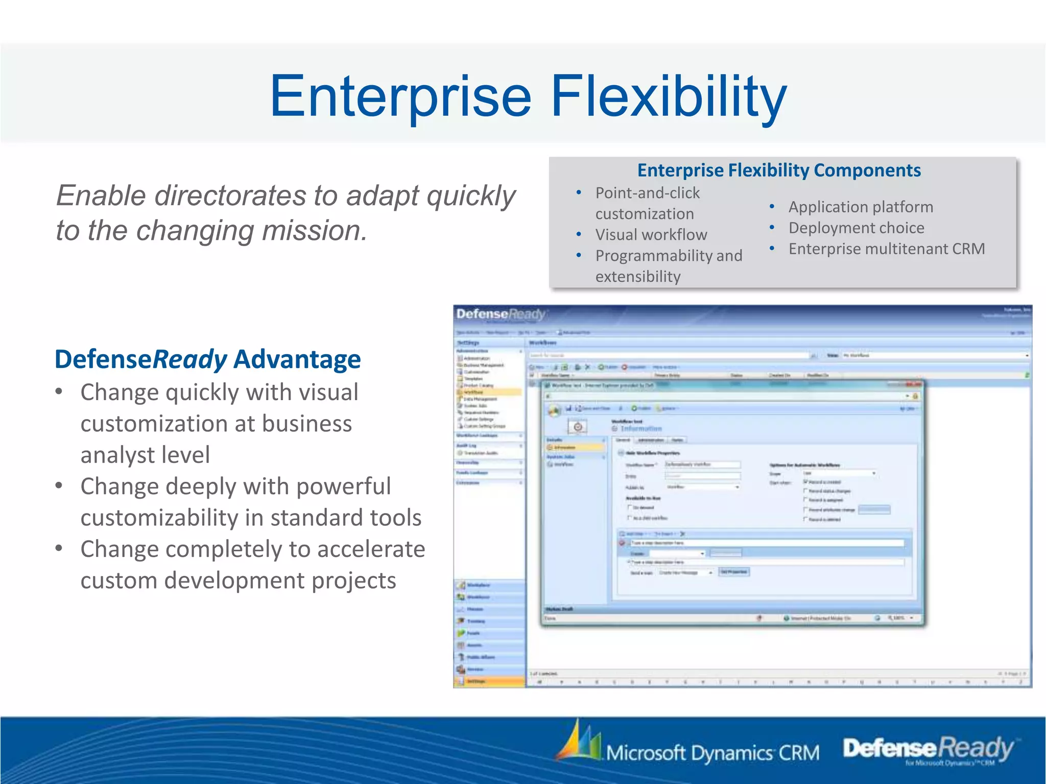 Defense Ready: DoD Business Applications Overview | PPTX
