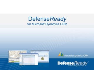 Defense Ready: DoD Business Applications Overview | PPTX