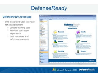 Defense Ready: DoD Business Applications Overview | PPTX
