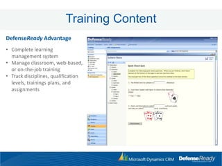 Defense Ready: DoD Business Applications Overview | PPTX