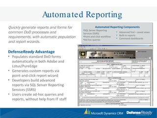 Defense Ready Overview 10 09 | PPT