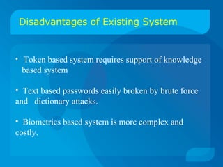 Defenses against large scale online password guessing attacks | PPT ...