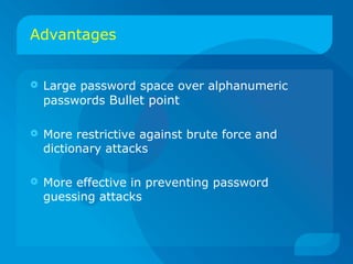 Defenses against large scale online password guessing attacks | PPT ...