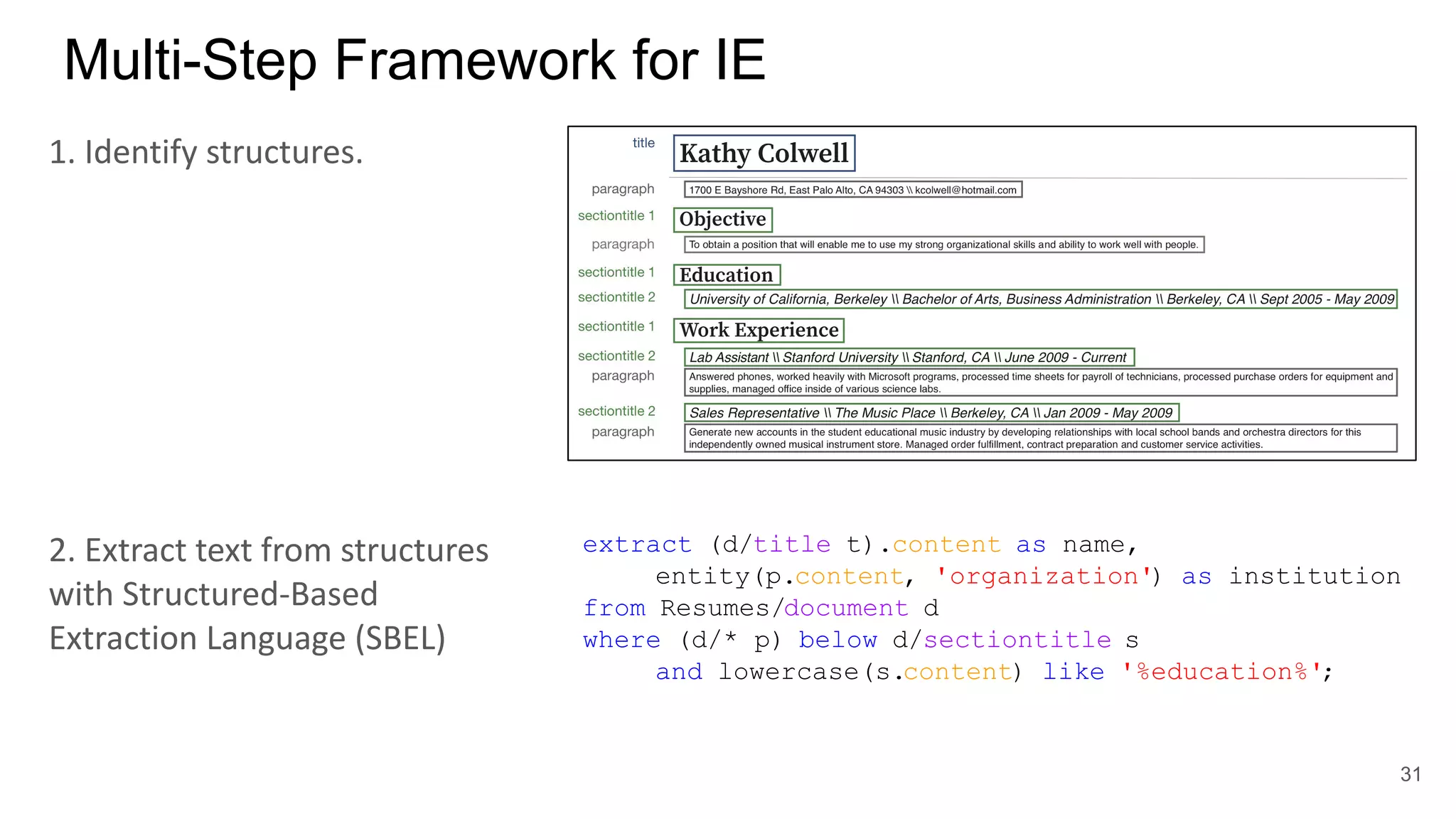 Human-in-the-Loop Tools for Constructing and Debugging Data Extraction Pipelines. | PPT