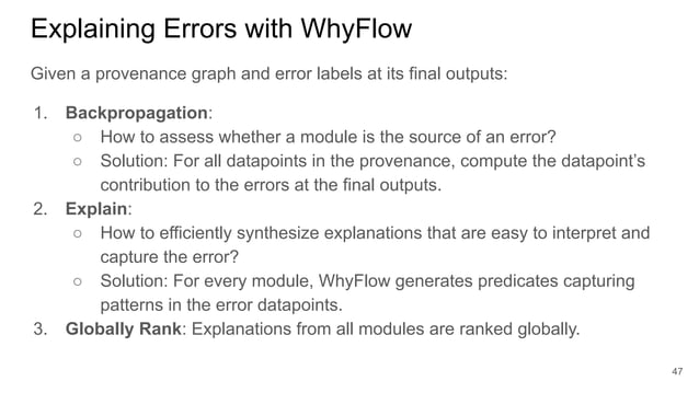 Human In The Loop Tools For Constructing And Debugging Data Extraction