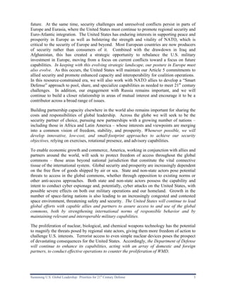 Defense strategic guidance | PDF