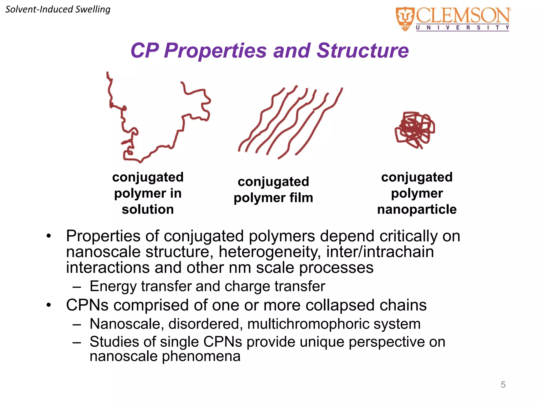Picosecond Time-Resolved Studies of Exciton Transport in Conjugated ...