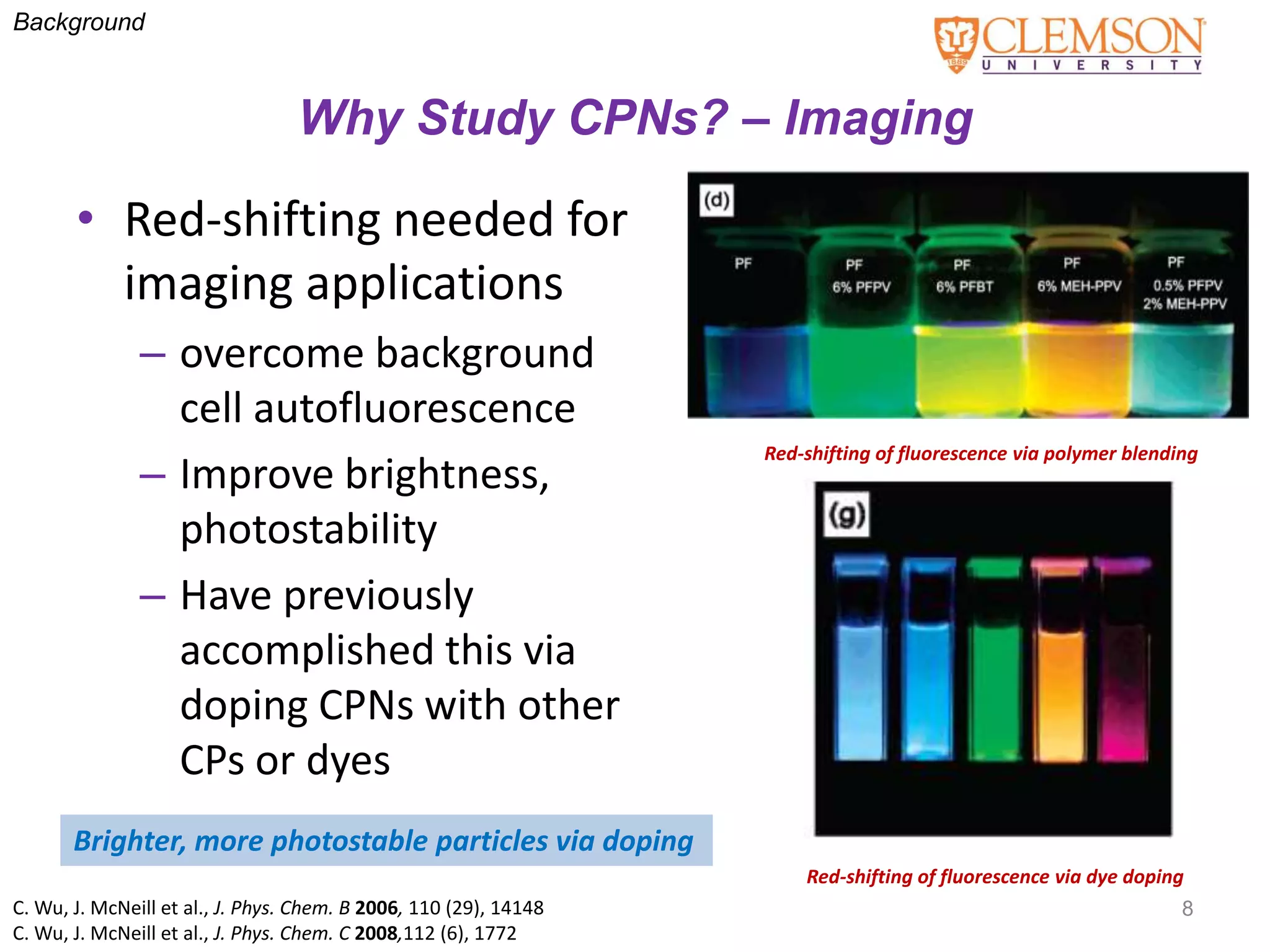 Picosecond Time-Resolved Studies of Exciton Transport in Conjugated ...