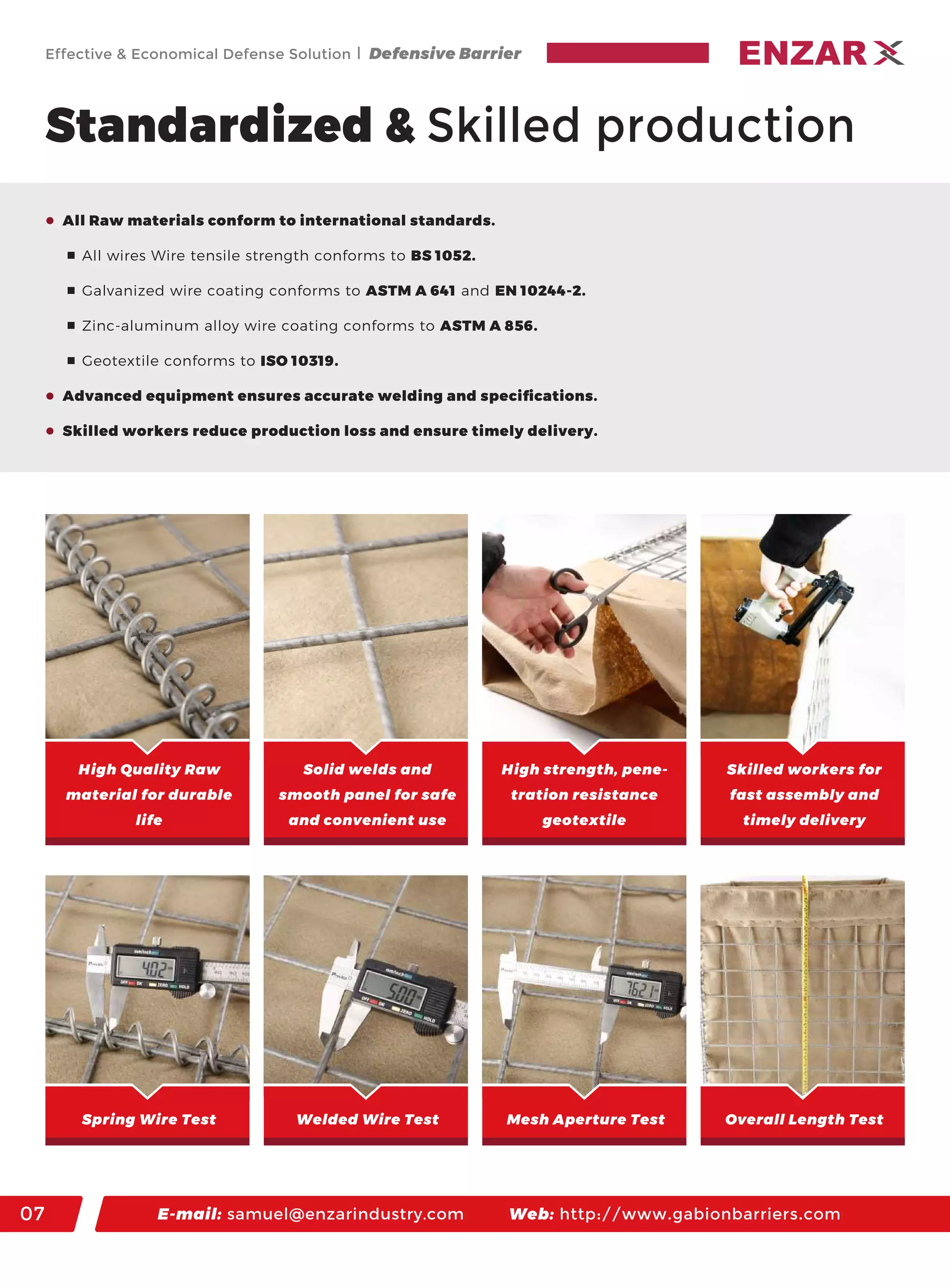 Defensive barriers-catalog-ENZAR | PDF