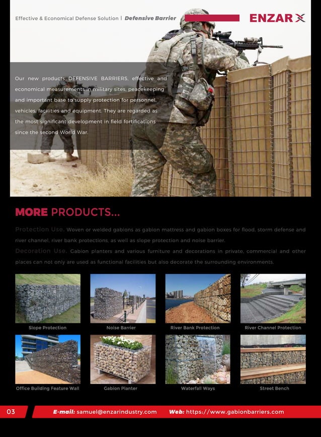 Defensive barriers-catalog-ENZAR | PDF