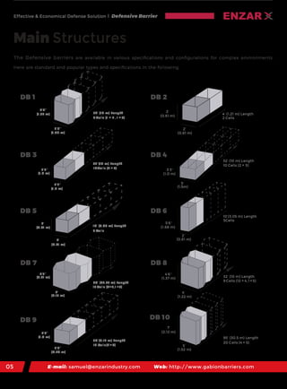 Defensive barriers-catalog-ENZAR | PDF