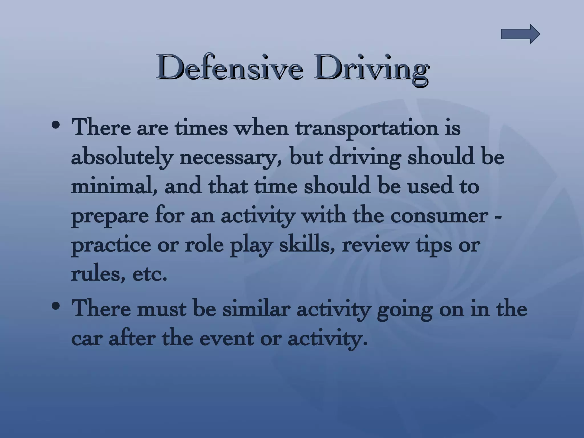 Defensive Driving | PPT