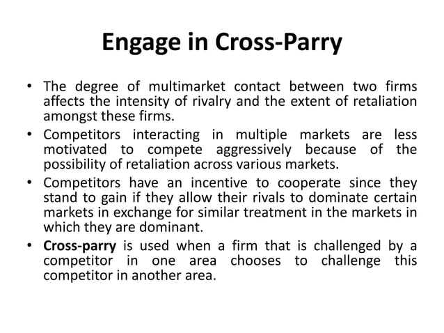 Defensive and offensive strategies | PPTX