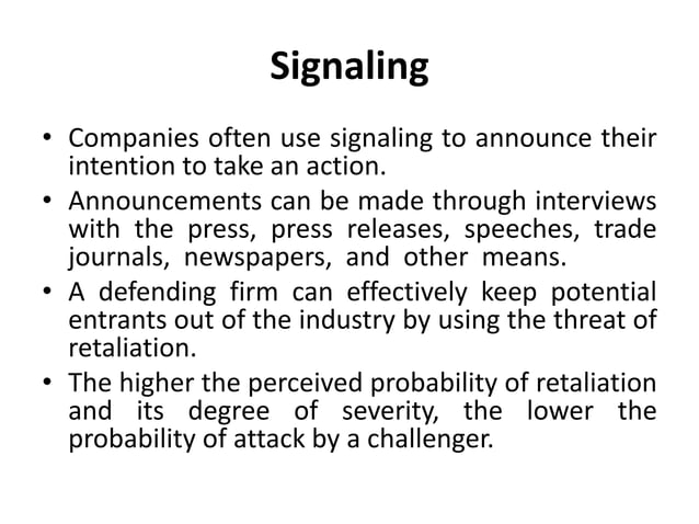 Defensive and offensive strategies | PPTX