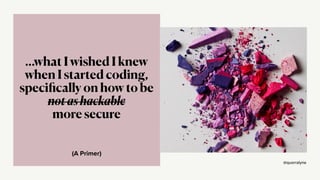 Defensive Coding Bootcamp | PDF