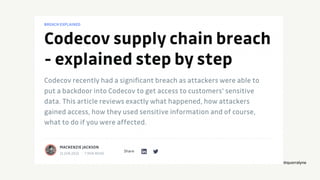 Defensive Coding Bootcamp | PDF