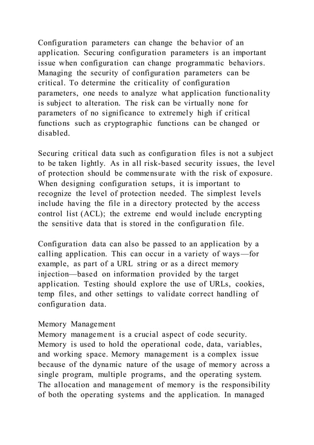 Defensive coding practices is one of the most critical proactive s ...