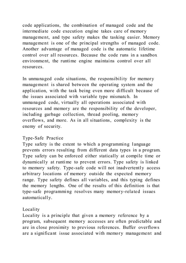 Defensive coding practices is one of the most critical proactive s | PDF