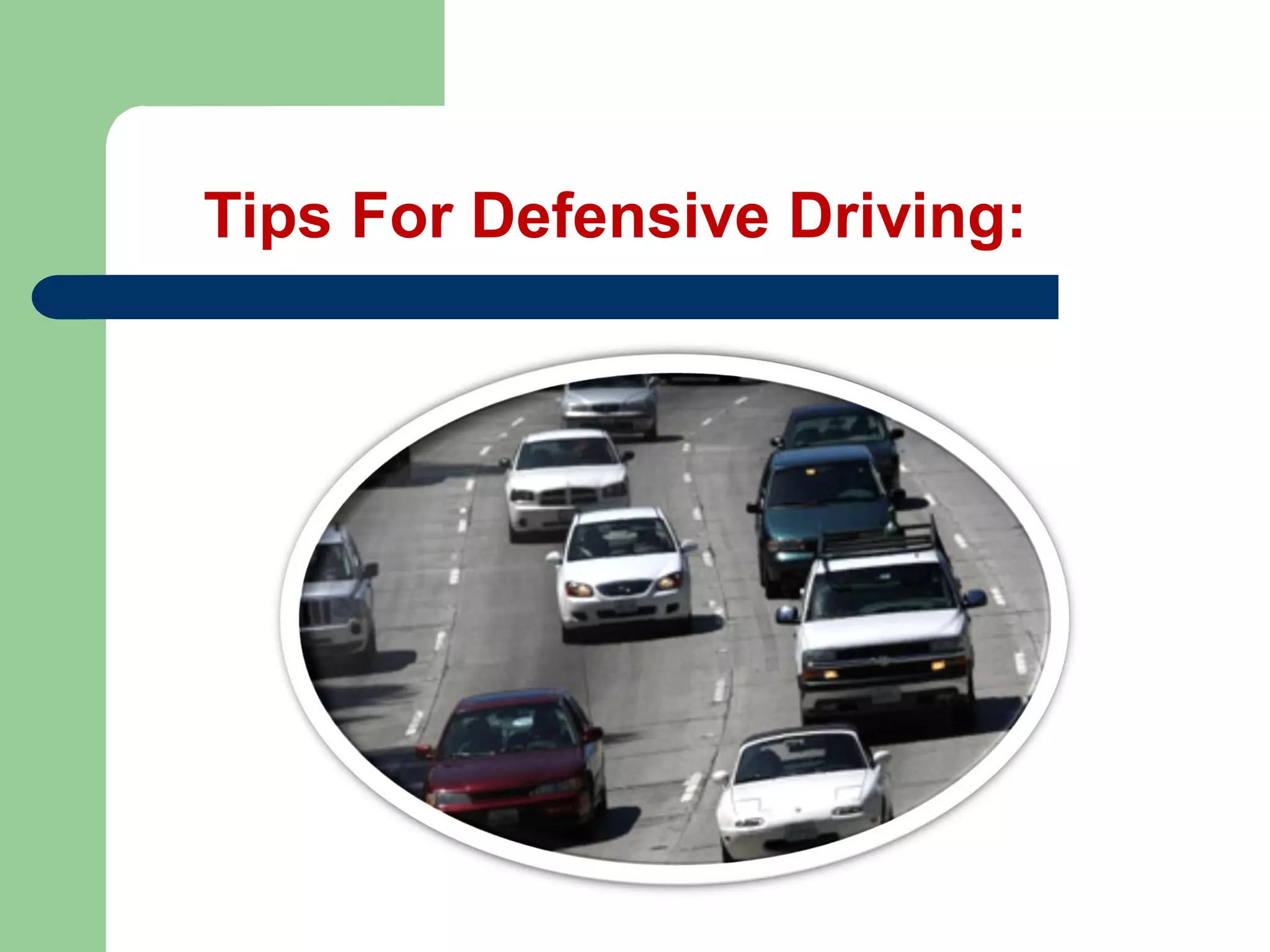 Defensive Driving | PDF