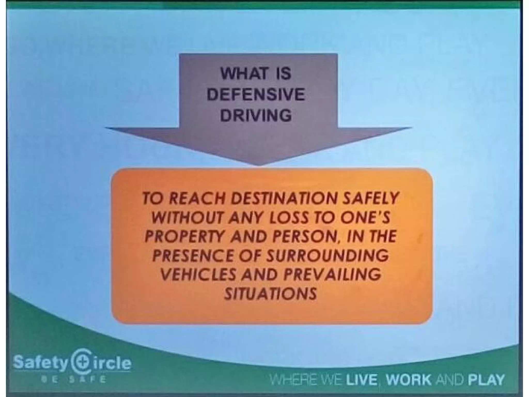 Defensive driving | PPT