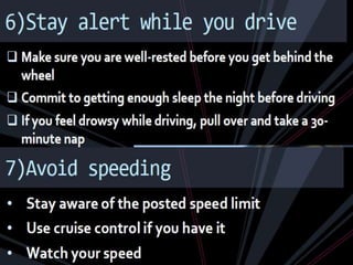 Defensive driving (1).pptx useful for guidance on road safety and other ...