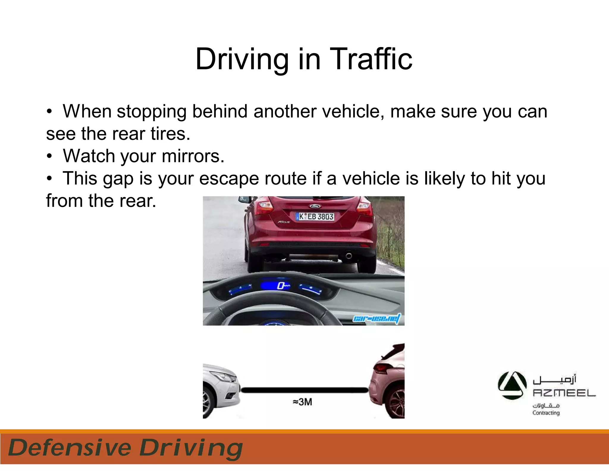 Defensive driving azmeel | PDF