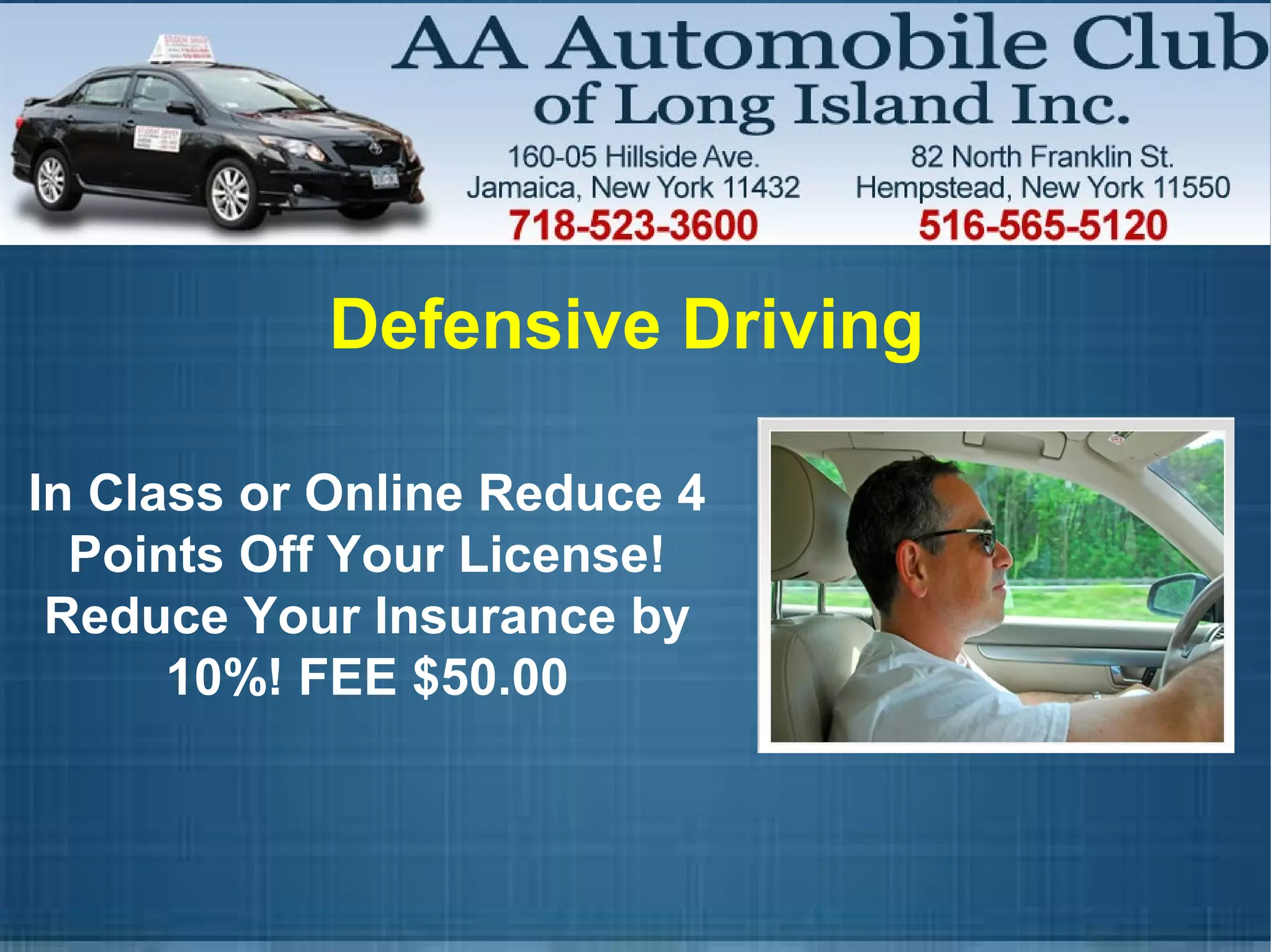 Defensive driving course | PPT