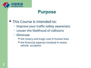 Defensive Driving Presentation for Heavy Drivers | PPTX