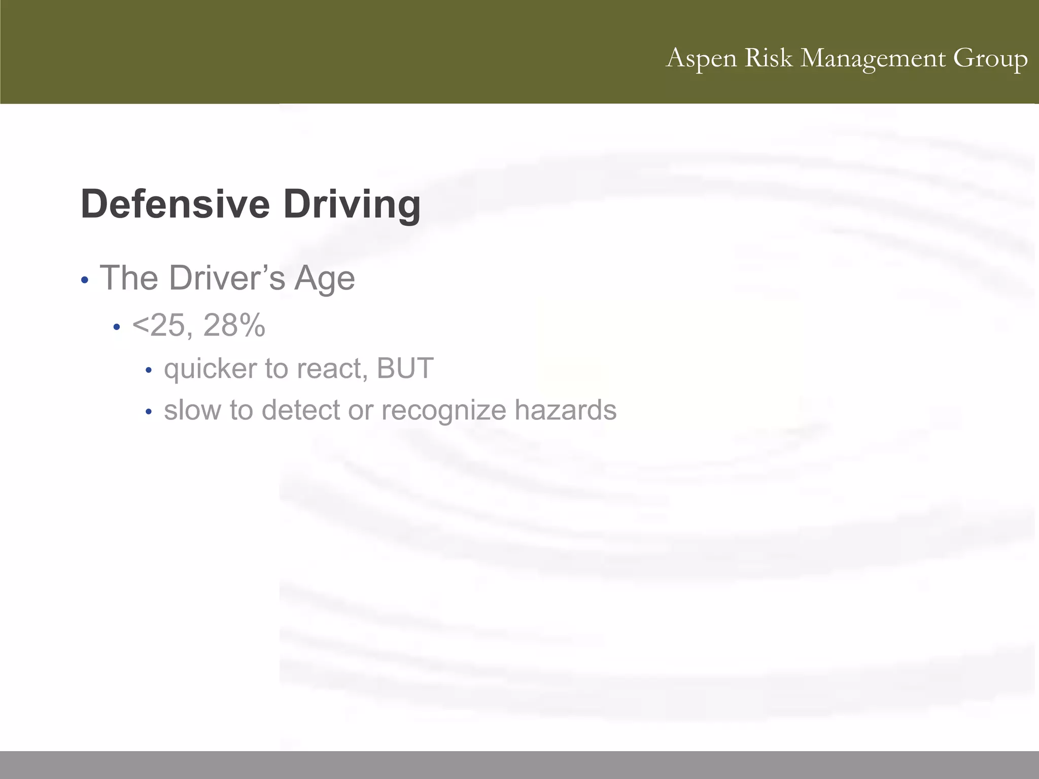 Defensive Driving Presentation-PowerPoint.ppt | Sleep Disorders ...