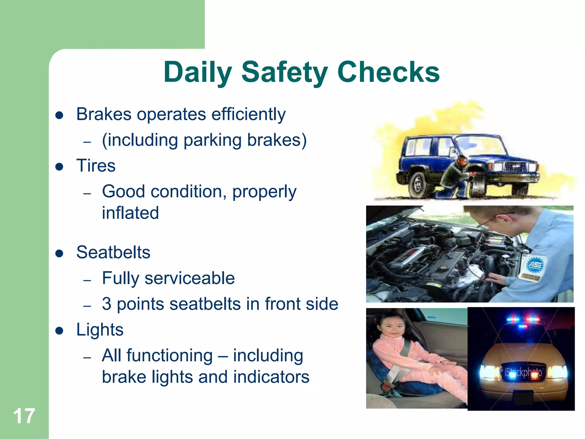 Defensive Driving Safety Training | PDF