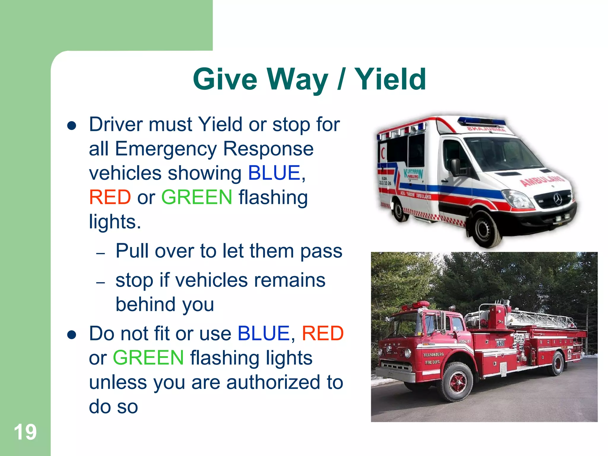 Defensive Driving Safety Training | PDF