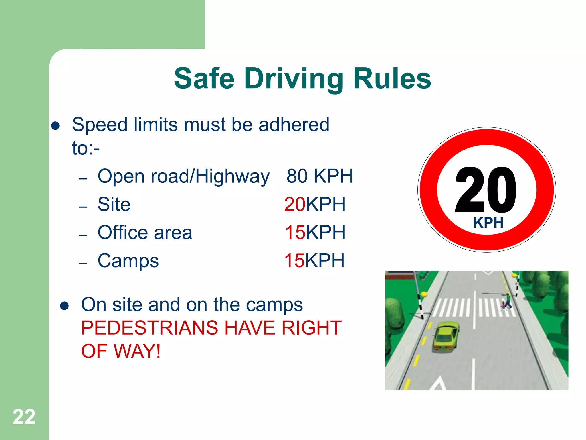 Defensive Driving Safety Training | PDF