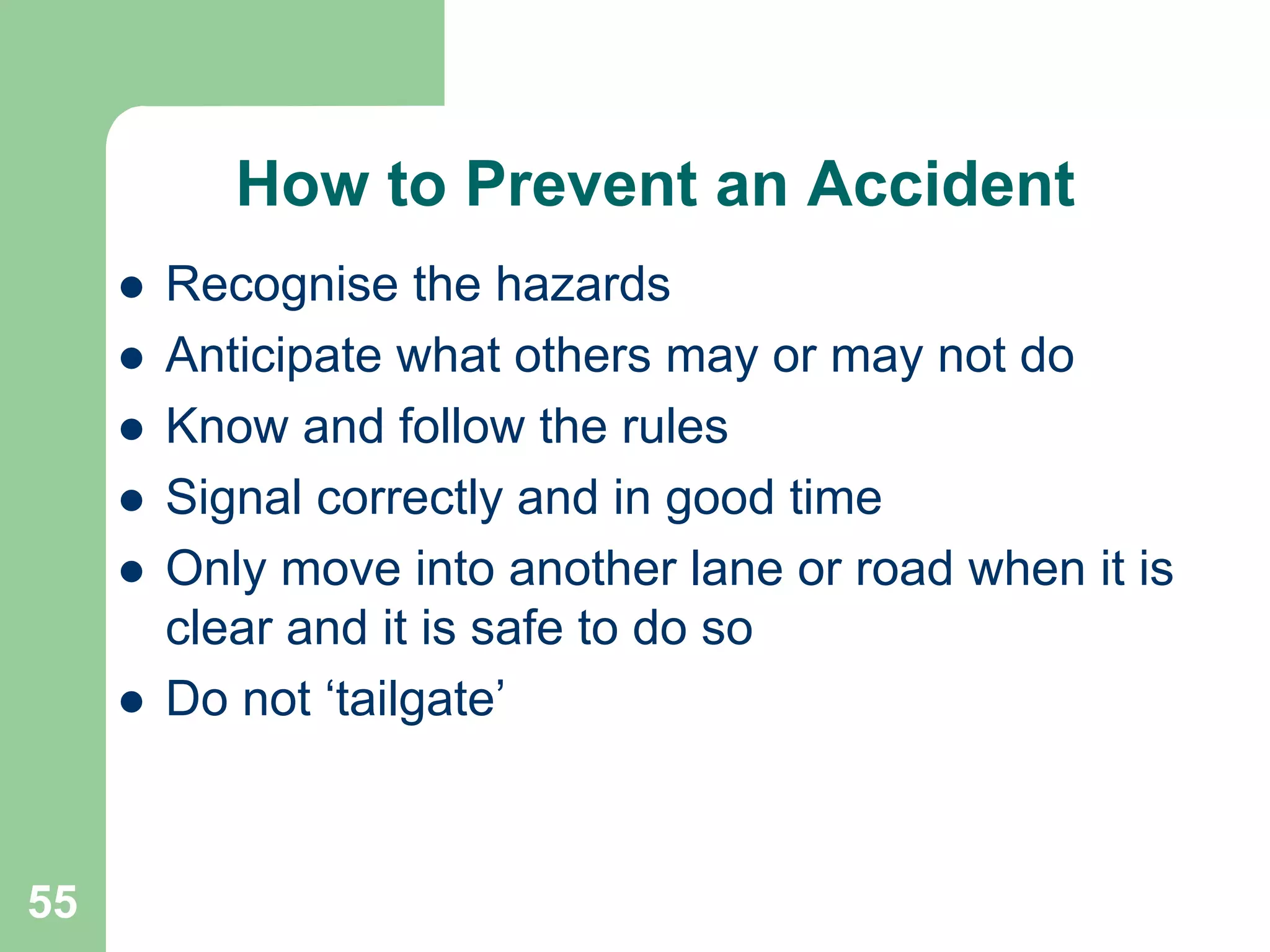 Defensive Driving Safety Training | PDF