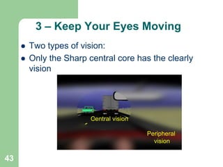 Defensive Driving Safety Training | PDF
