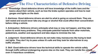 Defensive Driving Training PPT.PPTX