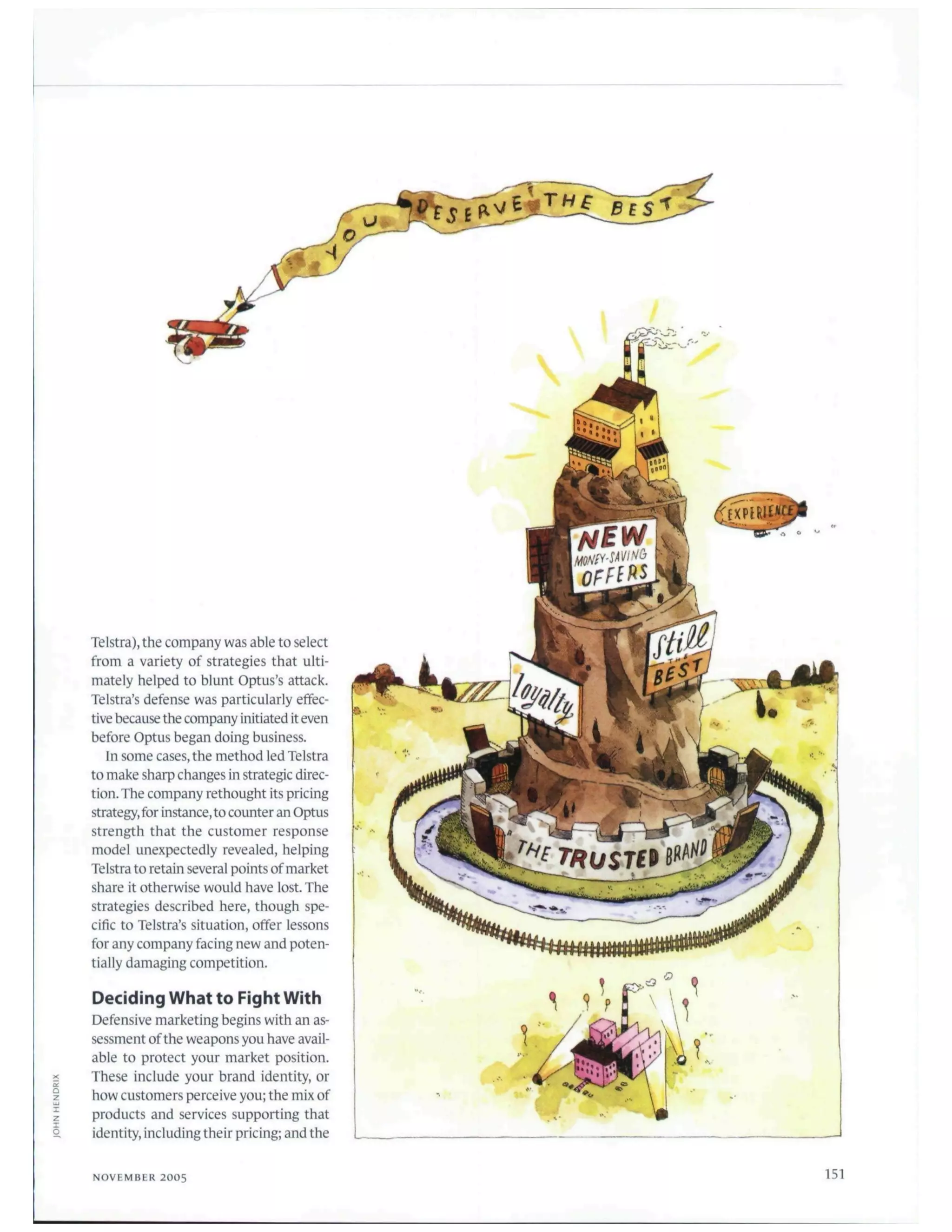 Defensive marketing strategy | PDF