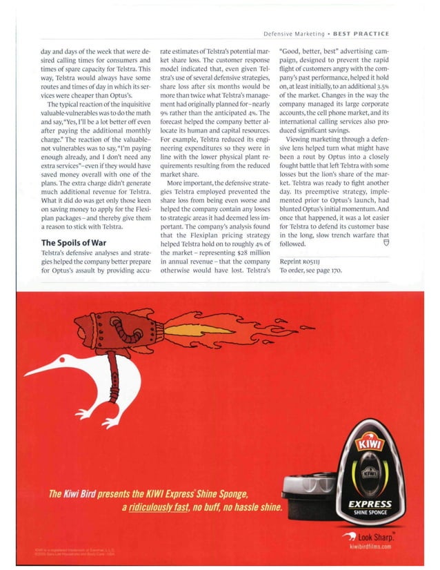 Defensive marketing strategy | PDF