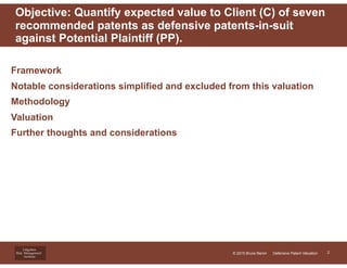 Defensive Patent Acquisition Case Study | PDF