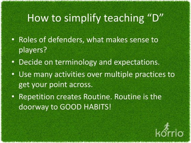 Teaching Defensive Principles by Dr. Dina Gentile | PPT