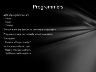 Defensive programing 101 | PDF