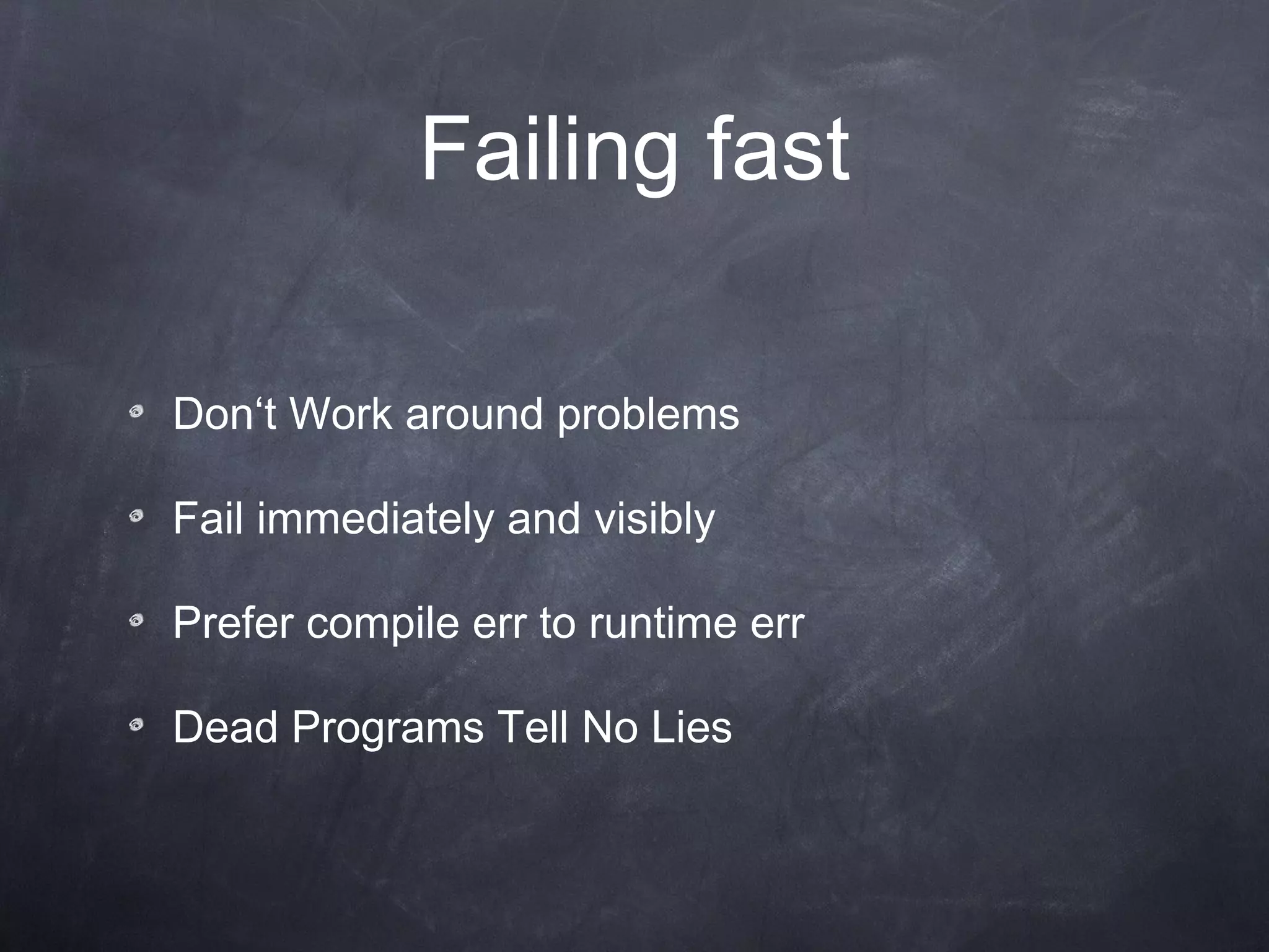 Defensive programming | PPT | Programming Languages | Computing Defensive programming | PPT | Programming Languages | Computing